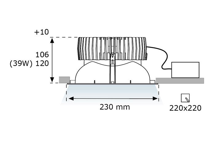Framaz - Lamp Kombic 200 Square